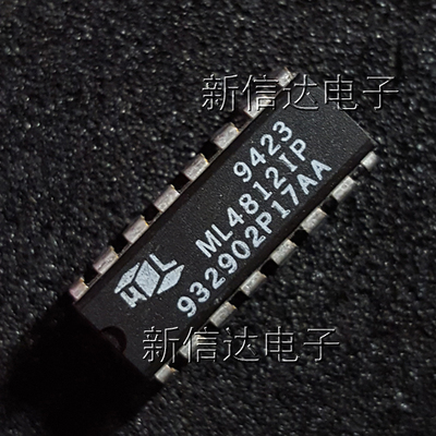 ML4812IP  原码进口芯片 自家现货测试好 【直插DIP16】