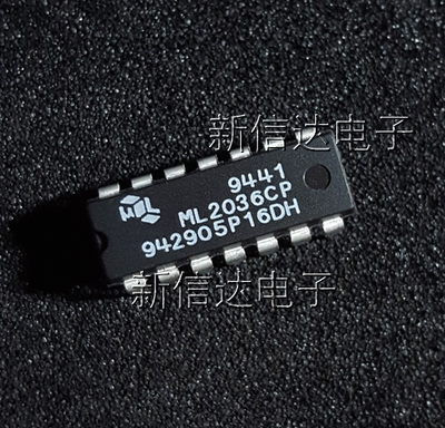ML2036CP   原码进口芯片  自家现货测试好 【直插DIP14】