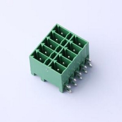 MX15EDGRHB-3.5-2*05P-GN01-Cu-A 插拔式接线端子 1x5P 3.5mm 排