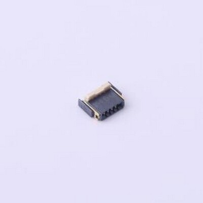 AYF530435 FFC/FPC连接器 间距:0.5mm P数:4P 翻盖式 下接 SMD,P=