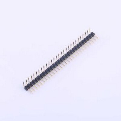 X4611WR-28I-C40D28 排针 1x28P 间距:2mm 方针 弯插,P=2mm