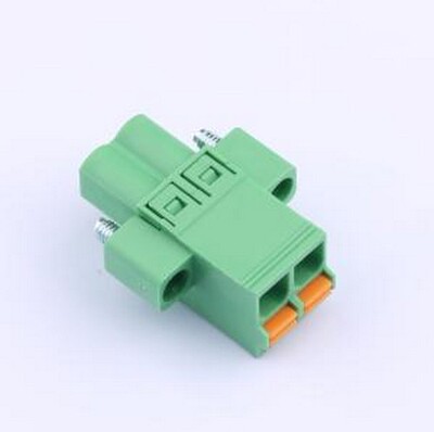 JL2EDGKNM-50802G01 插拔式接线端子 螺丝固定 1x2P 5.08mm 排数: