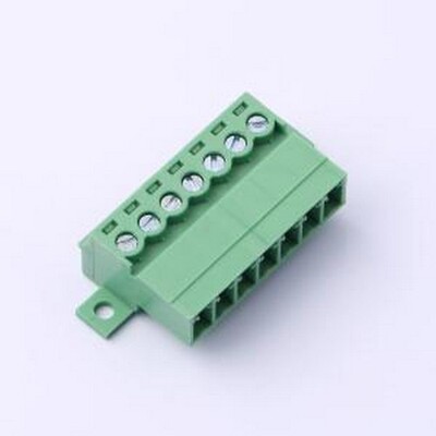 DB2EKRN-3.81-7P-GN-S 插拔式接线端子 DB2EKRN-3.81-7P-GN-S P=3