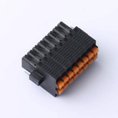 JL15EDGKDHM-35008B01 插拔式接线端子 JL15EDGKDHM-3.5-2X8P插拔