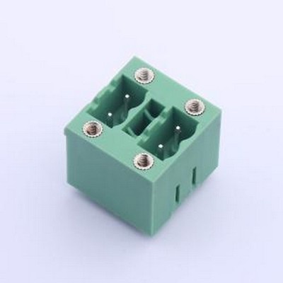 KF2EDGKVHM-5.0-2*2P 插拔式接线端子 螺丝固定 5mm 插件,P=5mm