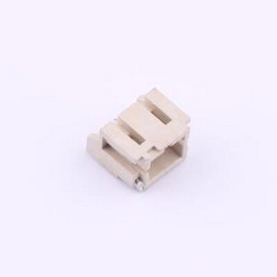 HX 2.0-2PIN WSTP 线对板针座 1x2P 间距:2mm 卧贴 SMD,P=2mm,卧