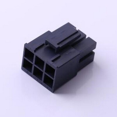 1700010106 胶壳(线对板/线对线) 2x3P 5.7mm P=5.7mm