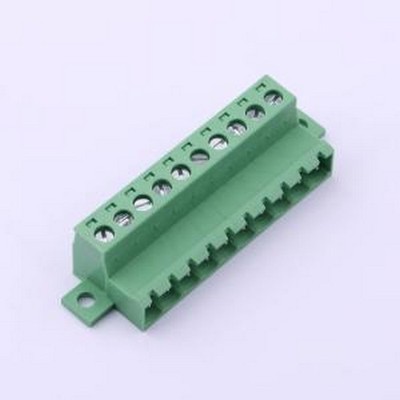 DB2EKRN-5.08-10P-GN-S 插拔式接线端子 1x10P 5.08mm 排数:1 每