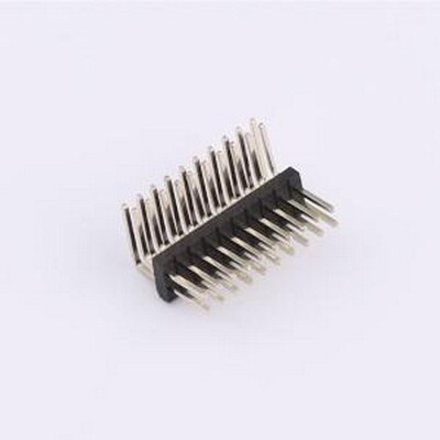 IPCP127M20PB28R 排针 2x10P 间距:1.27mm 方针 弯插 弯插,P=1.27