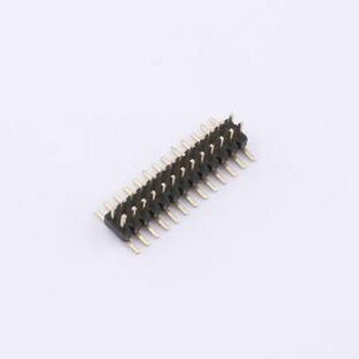 ZX-PZ1.0-2-13PWZ 排针 1.0PH H1.0 2x13Pin SMT W2.3PC5.0 PA2.0