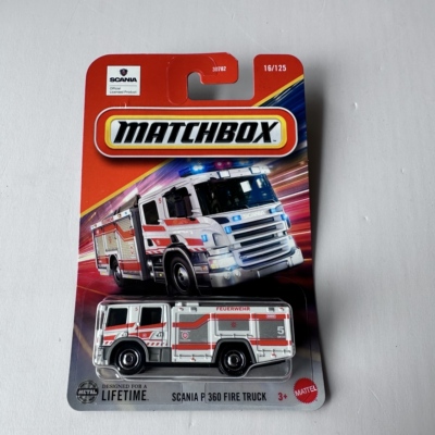 火柴盒matchbox城市英雄30782合金车模型小比例迷你工程汽车玩具