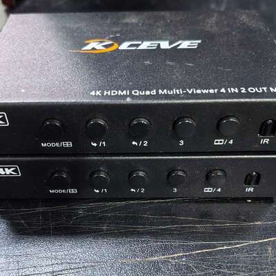 议价KCEVE 4K HDMI 4画面分割器 型号KC-8402（维修）