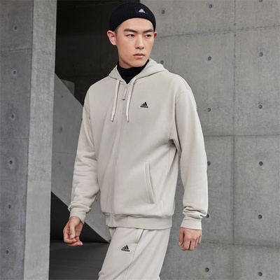 断码特卖Adidas阿迪达斯正品男女运动休闲宽松夹克外套IV7604