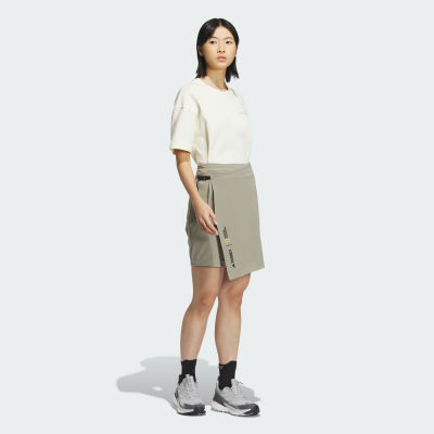 Adidas/阿迪达斯国家地理联名款户外抗风透湿疏水运动裙裤IS9530