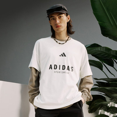 阿迪达斯男M A SZN G T 运动休闲短袖圆领T恤JJ3660