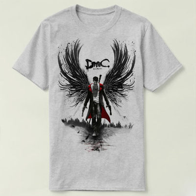 DMC devil may cry 鬼泣 Tee Shirt 圆领 DIY定制 T恤 男女