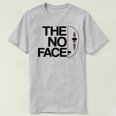 Ghibli Hayao Miyazaki no face 吉卜力 无脸 千寻 T-Shirt T恤