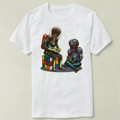 Big Brains  Rubiks cube 魔方 DIY Tee T-Shirt T恤 衣服