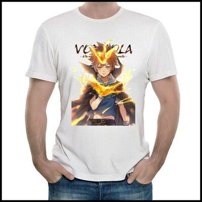 REBORN T-shirt 家庭教师 T恤 动漫 白色 短袖 家庭教师T恤 男女