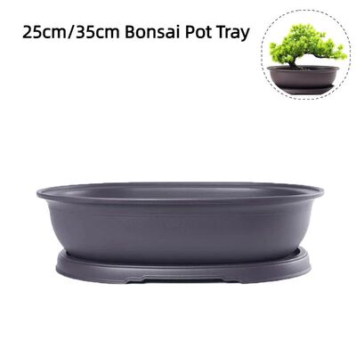 Flowerpots Plastic Imitation Purple Clay Plants Pots Garden