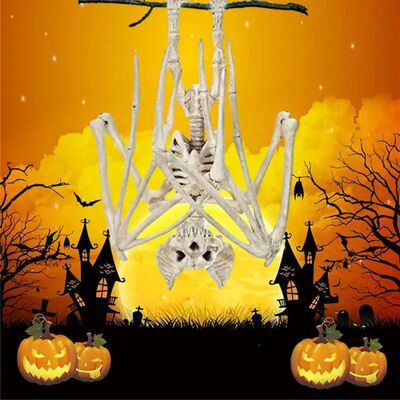 Halloween Horror Bats Skeleton Mouse Scorpion Lizard Bonez S