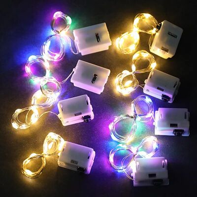 LED Fairy Lights Button Battery Light String Christmas Weddi