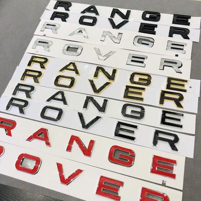 适用于路虎揽胜行政运动版SV巅峰改装RANGEROVER字母机盖车标尾标