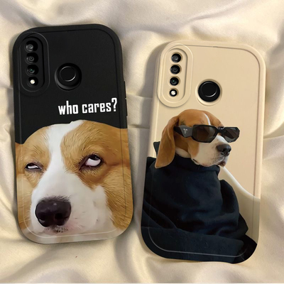 适用华为nova4e手机壳MAR一AL00卡通硅胶novo全包aloo新nv防摔nove网红nov男nowa钢化膜n0va女note潮MARAL套n