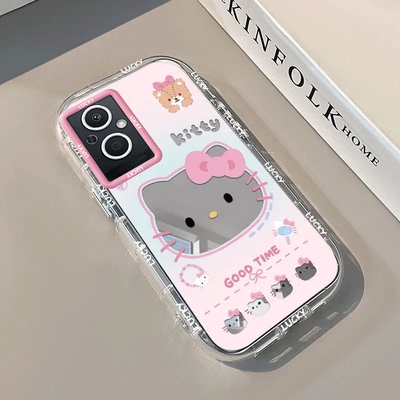 适用PFUM10手机壳PHA120套OPPOPFUM新款OPPOPHA硅胶opp0pp0ppo外壳A965G可爱KT猫A96OPPO全包OPPOA防摔p男女