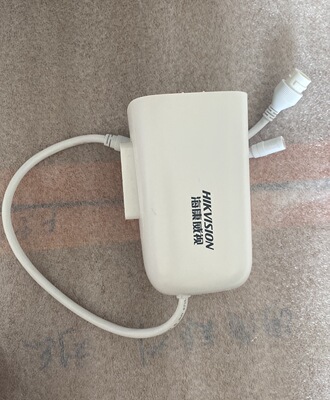 海康威视DS-IPC-B12HV2-IA外壳后筒原装带POE尾线监控配件摄像头