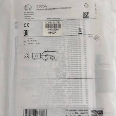 可议价IFM易福门接近开关 II503A维修