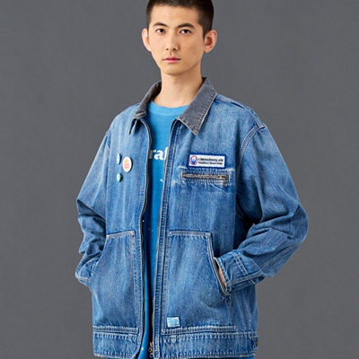 现货授权 Liberaiders DENIM WORK JACKET 牛仔夹克外套26SS