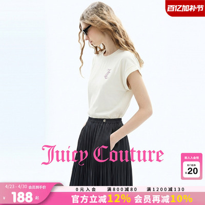 JuicyCouture橘滋烫钻T恤