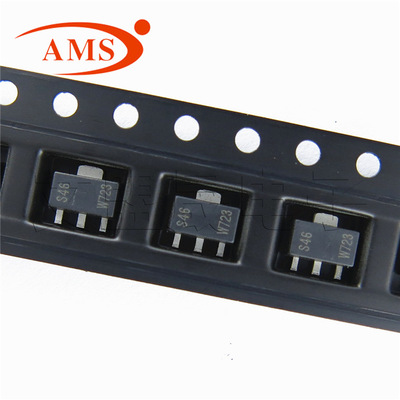 PBSS5350X 丝印:S46 SOT-89贴片 3A 50VPNP晶体三极管 原装正品