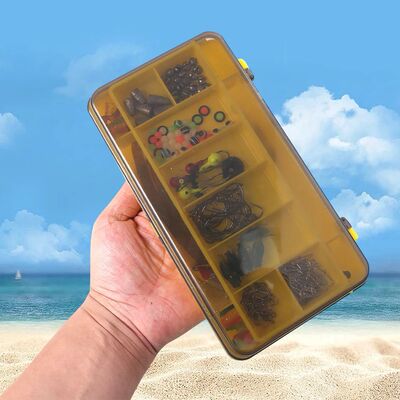 Fishing Lures Kit Soft and Hard Bait Hooks Sinker Weights