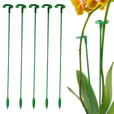 10/30 Pack 17/27/37/48cm Plant Stakes Reusable Plant Sticks