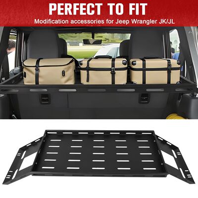 Rear Trunk Cargo Rack Wear Resist Interior Storage Basket