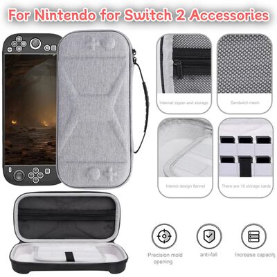 Portable Carrying Case for Nintendo Switch 2 Traveling Bag