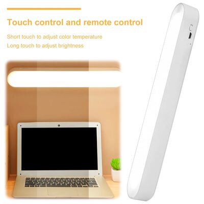 Magnetic Light Bar LED Desk Lamp Stepless Dimmable Under