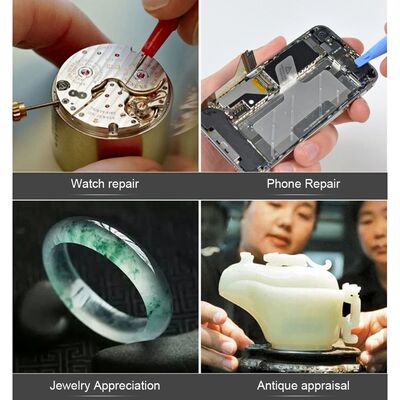 Portable Magnifier Glasses Loupes Measuring Magnifying