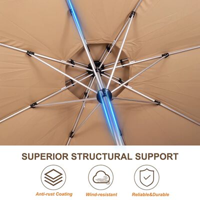 Outdoor Patio Umbrella UV Protection Outdoor Table Umbrella