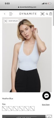 DYNAMITE夏季新款 欧美风 深V露美背性感背心吊带亲肤裸感连体衣