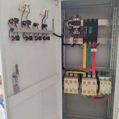 议价115KW星三角起动柜，另加2路7.5KW11kw的，接电可可维修