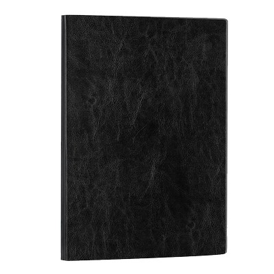 皮面pu16k考研得力商务笔记本