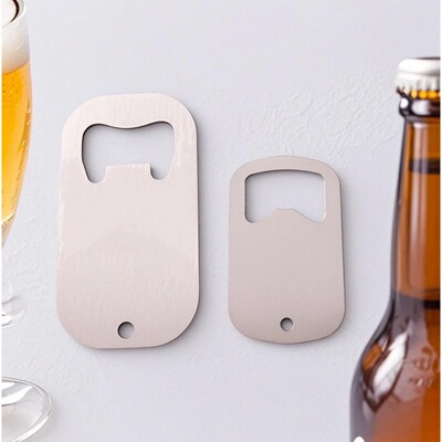 Stainless steel bottle opener, multifunctional screwdriver,