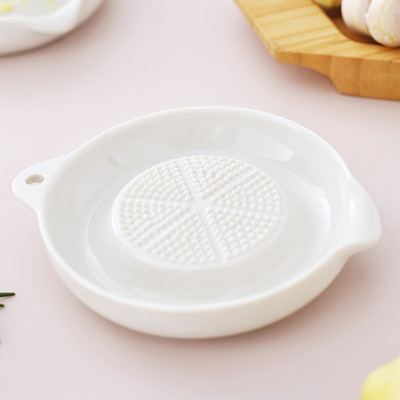 Ceramic grinder, garlic pestle, baby food aid, ginger and g