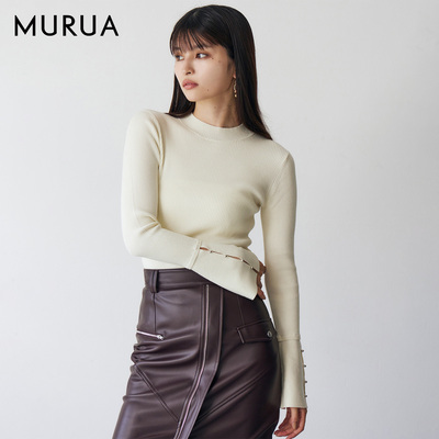 MURUA25秋季新品长袖毛针织衫