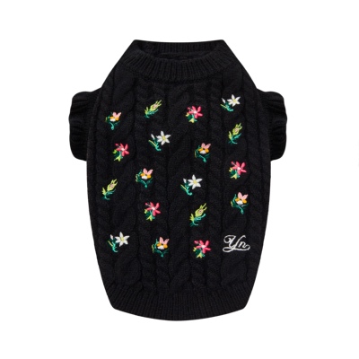 UNLEASHED宠物秋冬刺绣毛衣狗狗早春内搭打底保暖居家服狗狗衣服