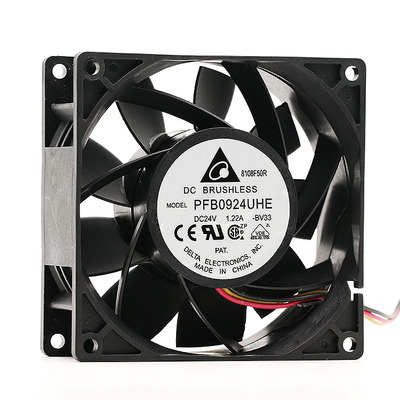 台达DELTA PFB0924UHE 9238 9CM 24V 1.22A 耐用变频器散热风扇