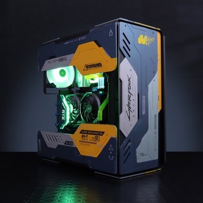 FUXK赛博朋克定制电脑主机